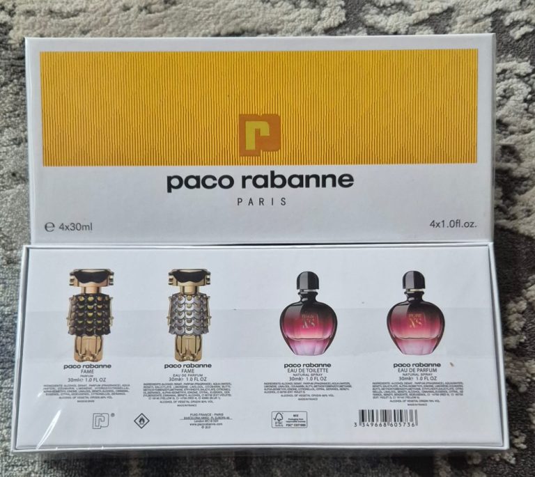 Paco Rabanne Fame/XS Set (4x30ml) – Discount Fragrances SA